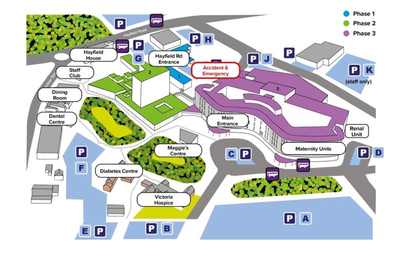 Map of Blackpool Victoria Hospital - Online VAT calculator