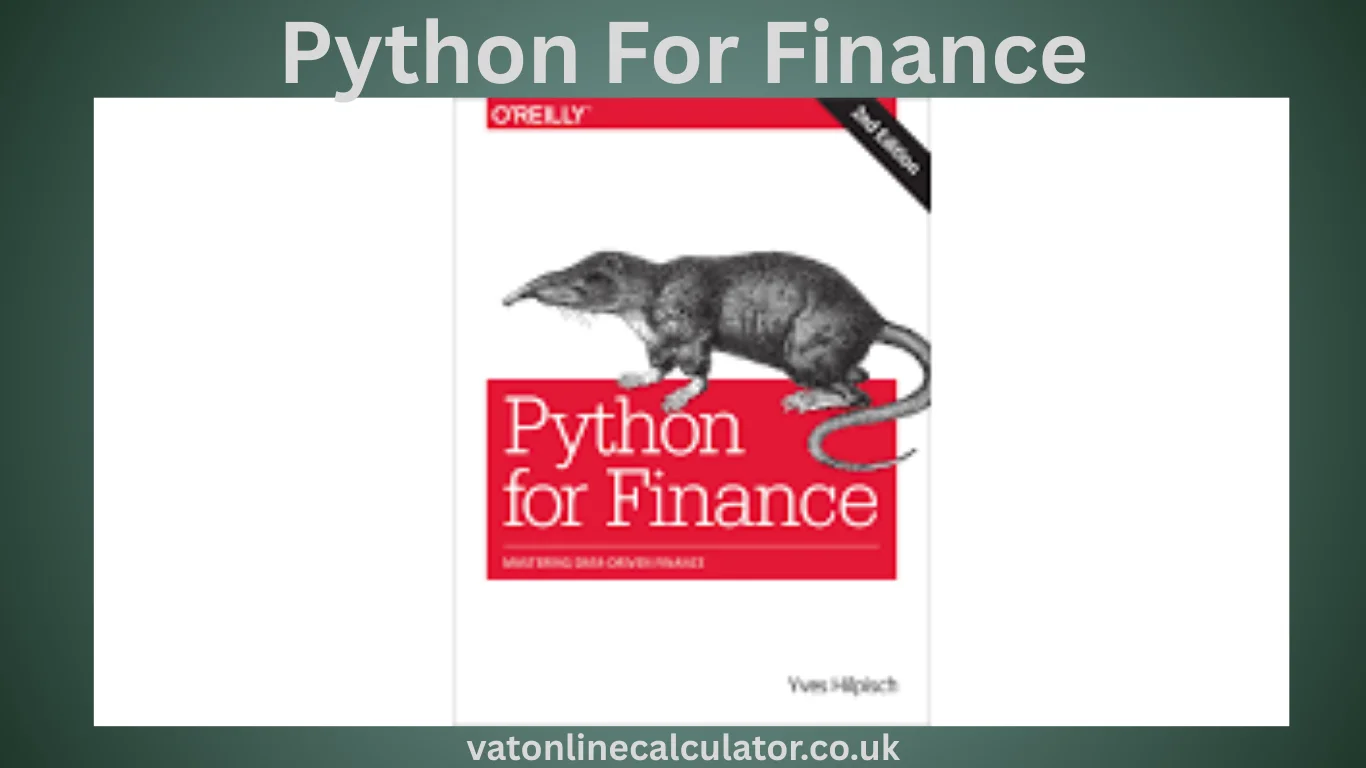 Python For Finance and Modern Financial Analysis - Online VAT calculator